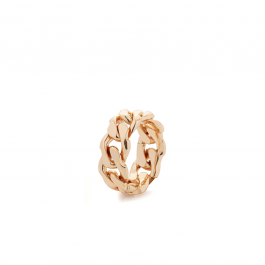 LARGE GOLD CHAIN RING