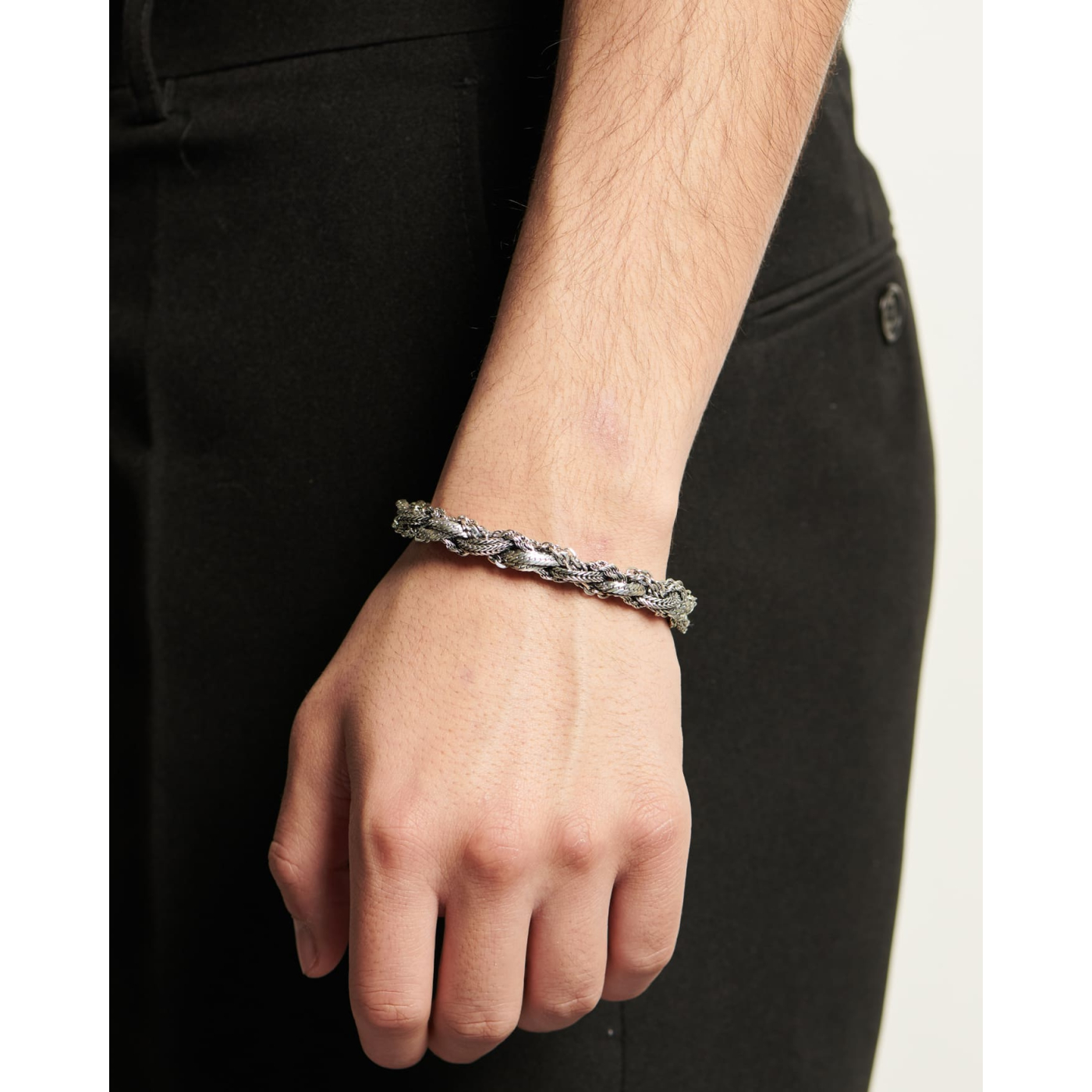 Emanuele bicocchi braided bracelet store